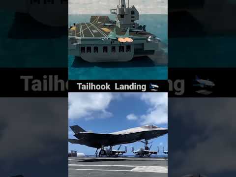 Fighter jet aircraft tail hook landing working principle #automobile #technology #aircraft #engine