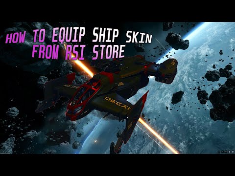 How To Find and Equip Ship Paint From RSI Store In Star Citizen