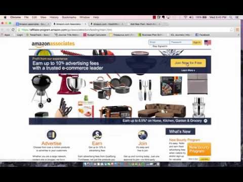 How to use Amazon affiliate program text links