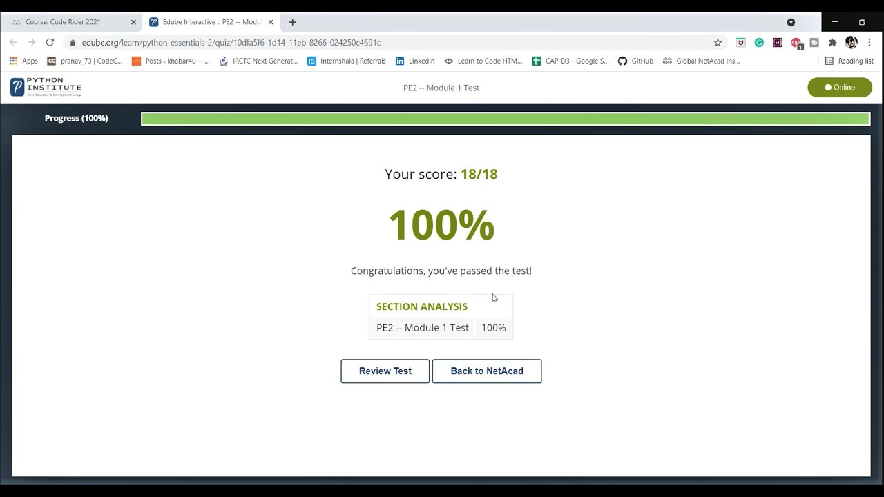CISCO Python Essentials 2 Module 1 Test Answers(PCAP)| 💯% Correct Answers| PE 2 Module 1 Answers |