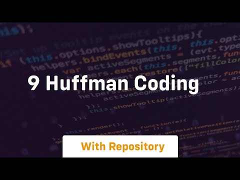 9 huffman coding