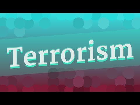 TERRORISM pronunciation • How to pronounce TERRORISM