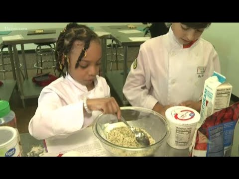 Cooking lessons at Young Chefs Academy