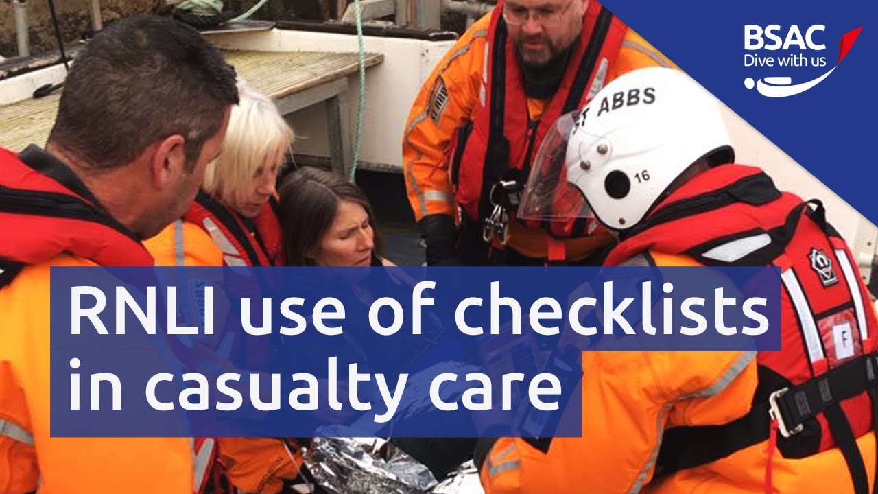 RNLI use of checklists in casualty care | Webinar