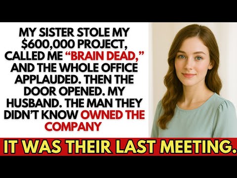 My Sister Called Me “Brain-Dead” At Work—Then My Billionaire Husband Walked In And Fired Everyone
