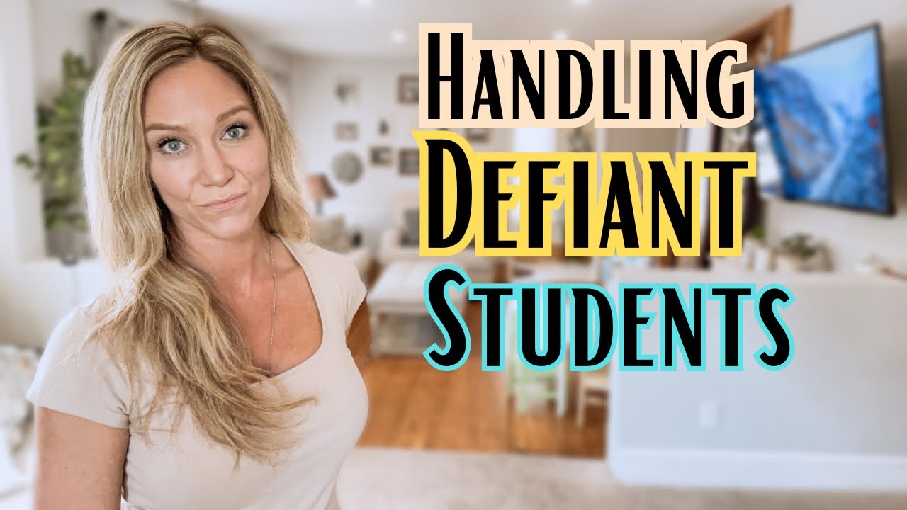 7 Ways to Handle Difficult Students in Your Classroom