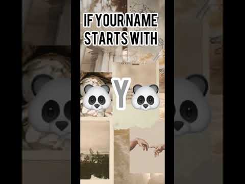 watch this if your name starts with Y #shorts
