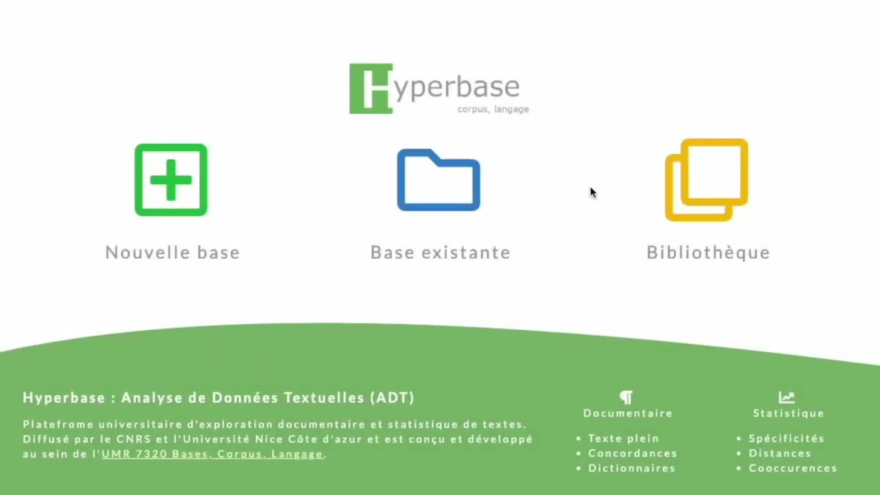 Hyperbase : Presentation
