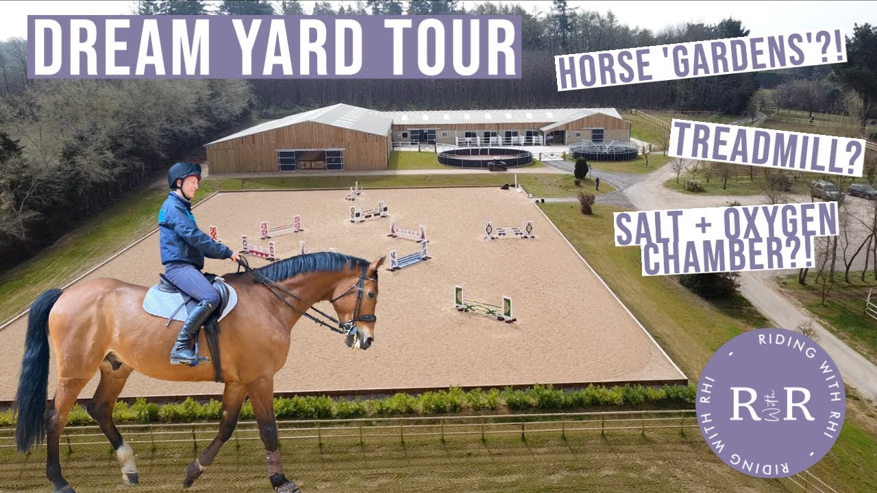 Dream Yard Tour | Visiting a State-of-the-Art Horse Rehabilitation Facility | Riding With Rhi