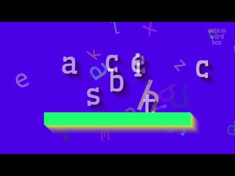 SCABETIC - HOW TO SAY SCABETIC? #scabetic