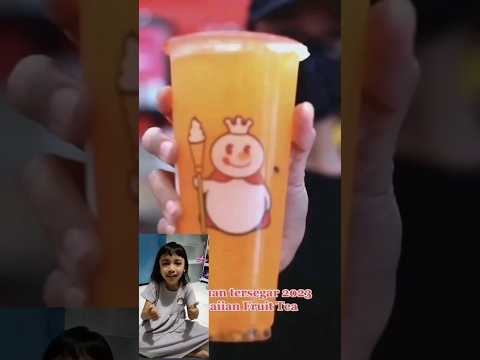mixue hawaian fruit tea favorit ku #shorts #short