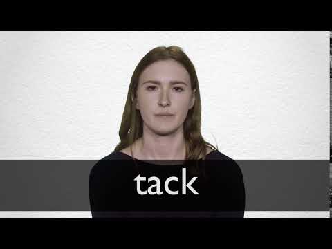 TACK definition and meaning | Collins English Dictionary