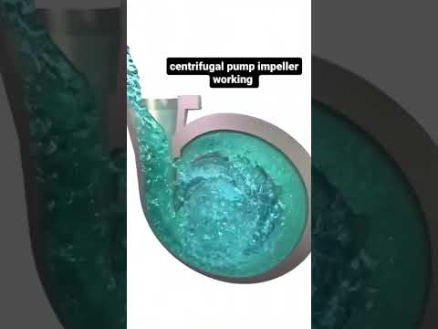 Centrifugal pump working || water pump || how does centrifugal pump work || pump impeller...
