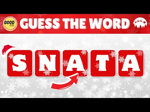 Unscramble the Christmas Words๐Fun Christmas Quiz๐
โจ#goodspin #christmas #scrambledword #funquiz