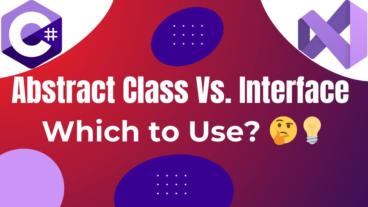Abstract Classes vs Interfaces in C#: Key Differences Explained! 🆚📚