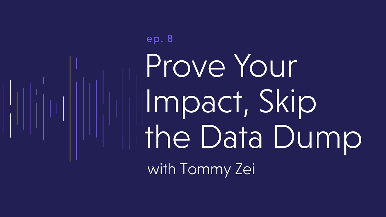 Prove Your Impact, Skip the Data Dump