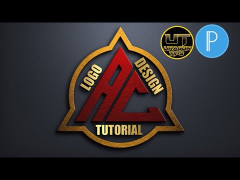 AC Logo Design Tutorial in PixelLab | Uragon Tips