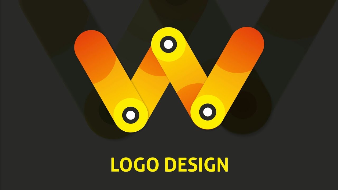 CORELDRAW DESIGN - LETTER W LOGO DESIGN