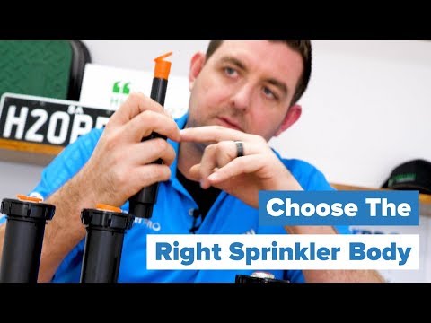 How To Choose The Right Sprinkler Body Height