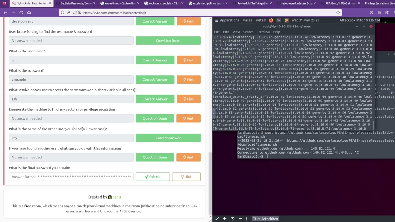 [Walkthroughs] TryHackMe Room 