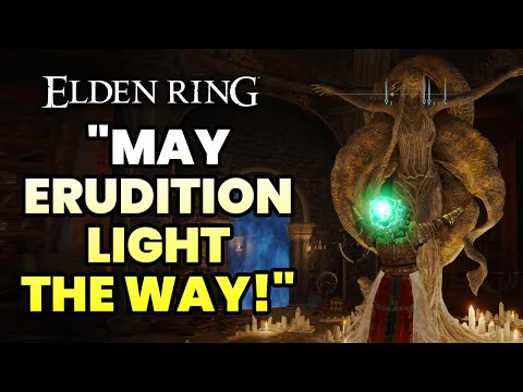 Elden Ring - "May Erudition Light the Way!" Converted Fringe Tower - How to Unlock Magic Door