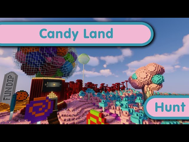 Candy Land Hunt Minecraft Map