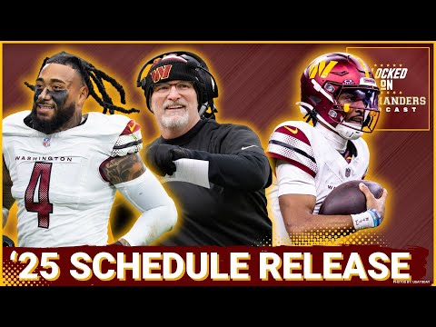 2025 Washington Commanders SCHEDULE BREAKDOWN: Traps, Wins, and What it Means