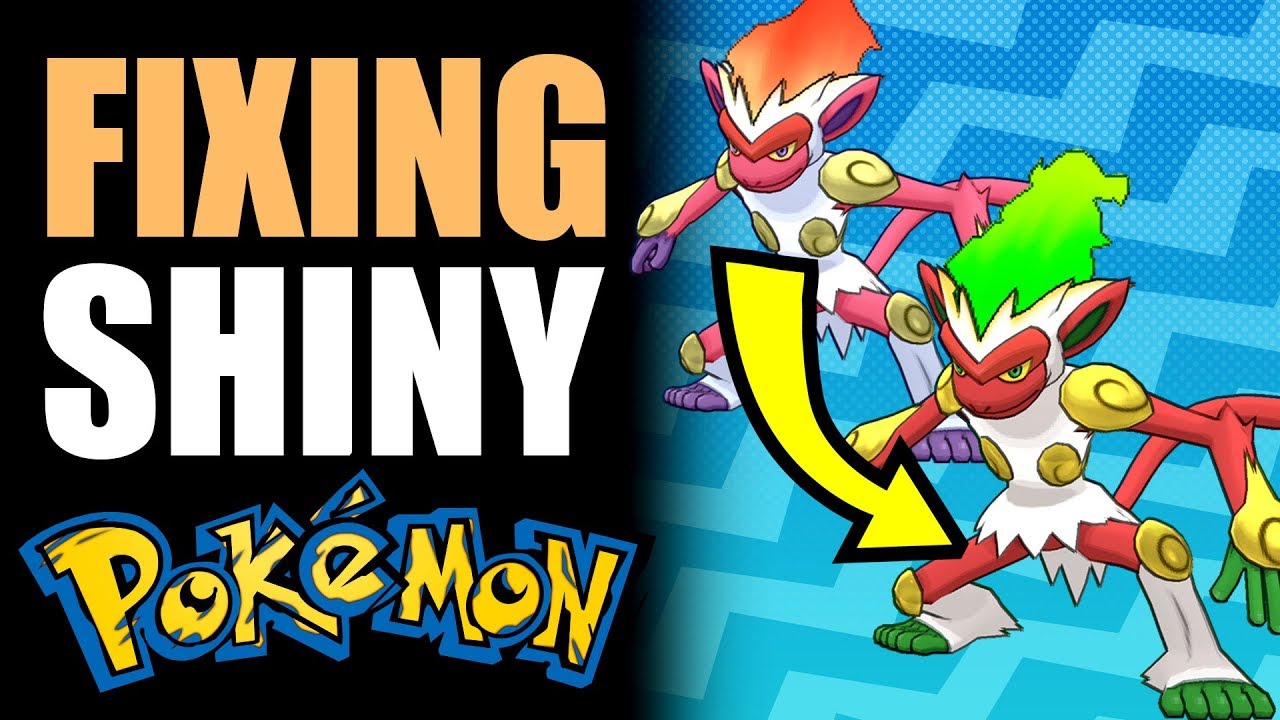 a cool title - FIXING SHINY POKÉMON