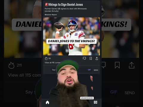 Daniel Jones Makes Vikings A Super Bowl Team?
