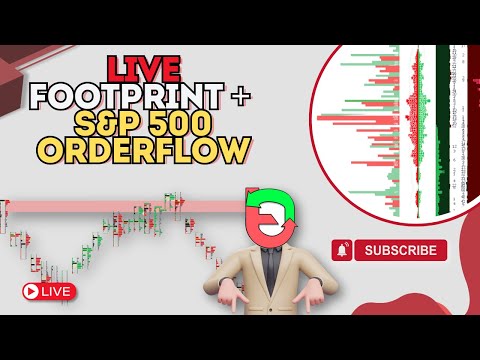 Live Footprint Analysis: S&P 500 Order Flow Trading with Sierra Charts