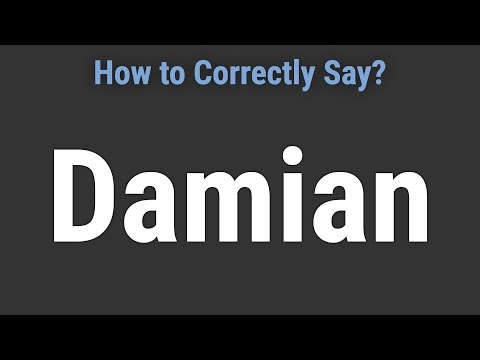 How to Pronounce Name Damian (Correctly!)