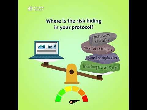 Risk in clinical trials - explained in 20 seconds