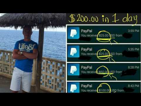 "How to make money online and get paid through paypal"| Make money online paypal fast
