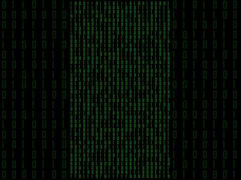 Matrix Effect (Binary) Animation || Live Wallpaper