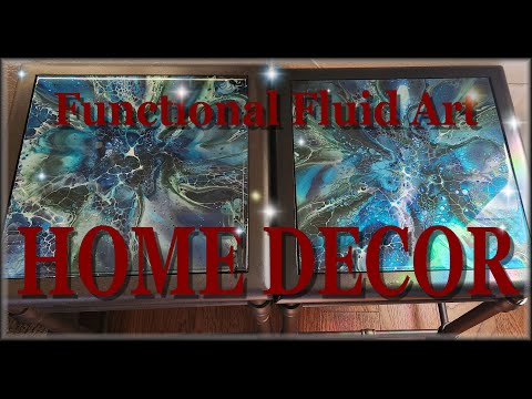 No Housepaint Blooms over GLASS! Home Decor Art #functionalart #homedecor #resinart