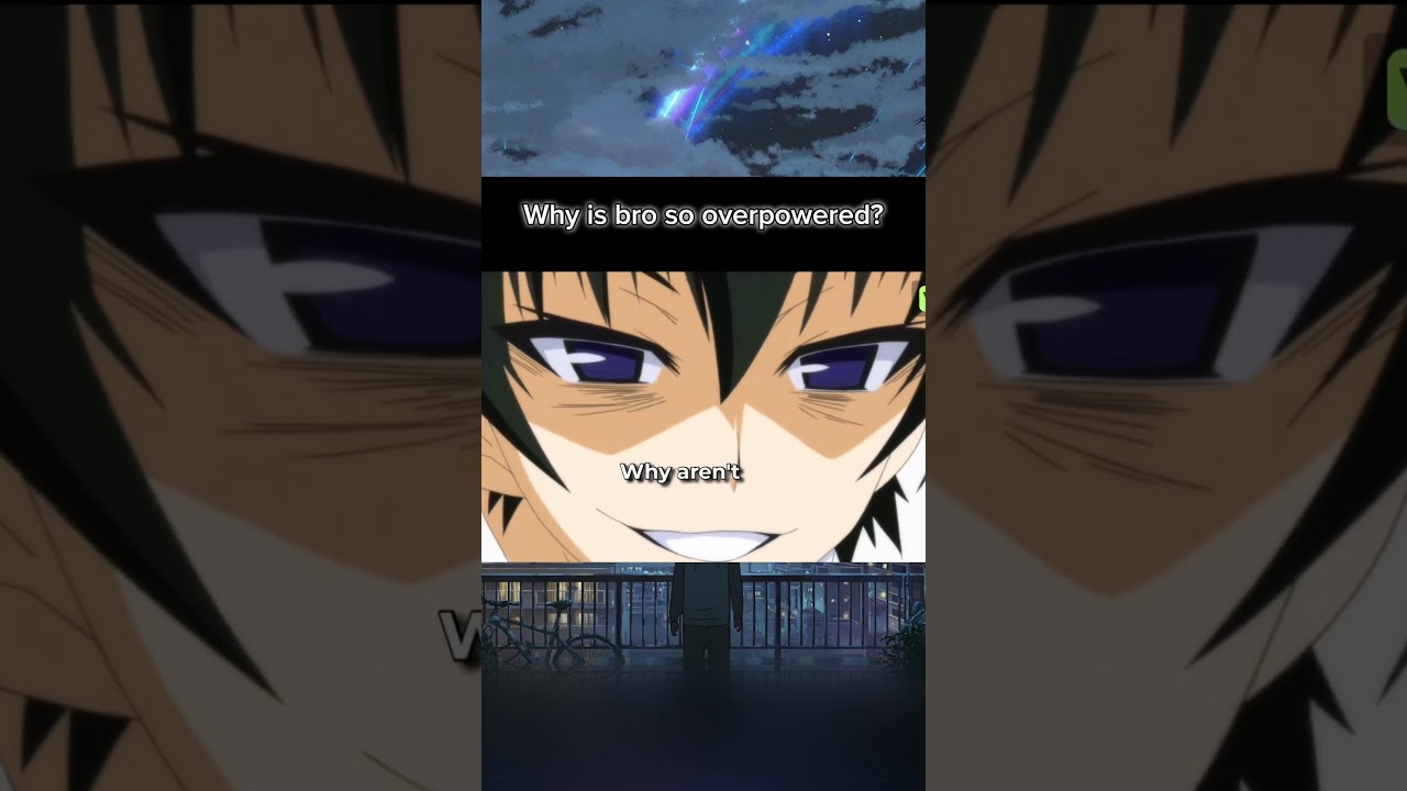 Misogi Kumagawa Is Too OP | Medaka Box Adnormal #yamadakun #animeshorts #shorts