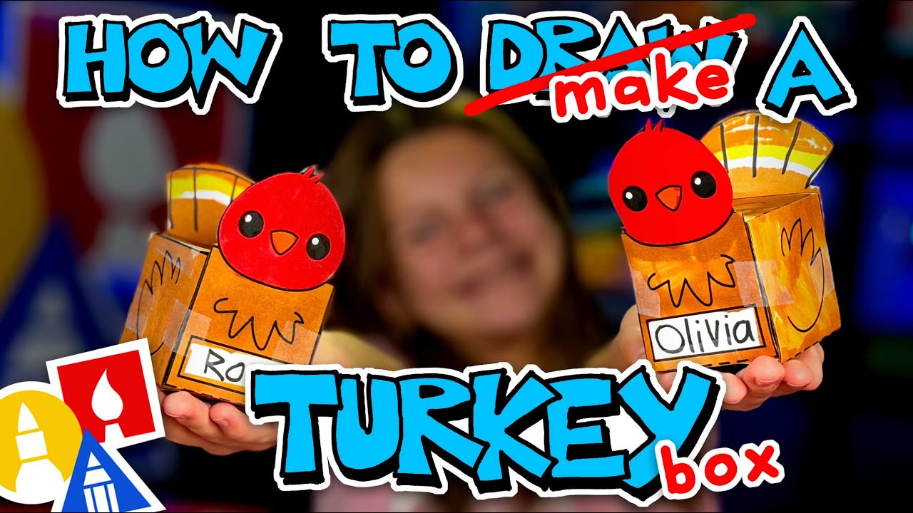 🦃📦 How To Make A Turkey Box For Thanksgiving 📦🦃