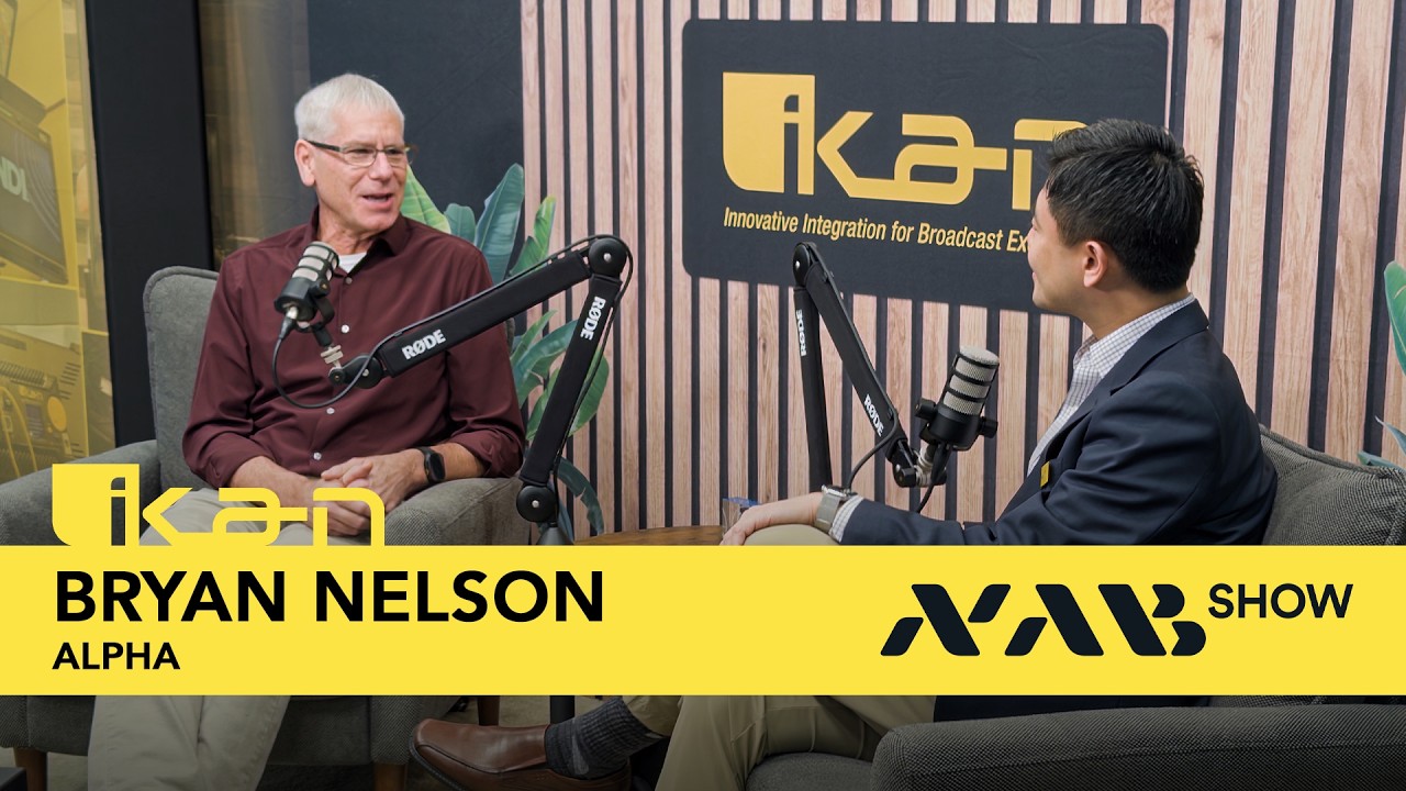 Corporate Broadcast, IP Workflows & A Full Ikan Studio Build | Bryan Nelson, Alpha at NAB 2026