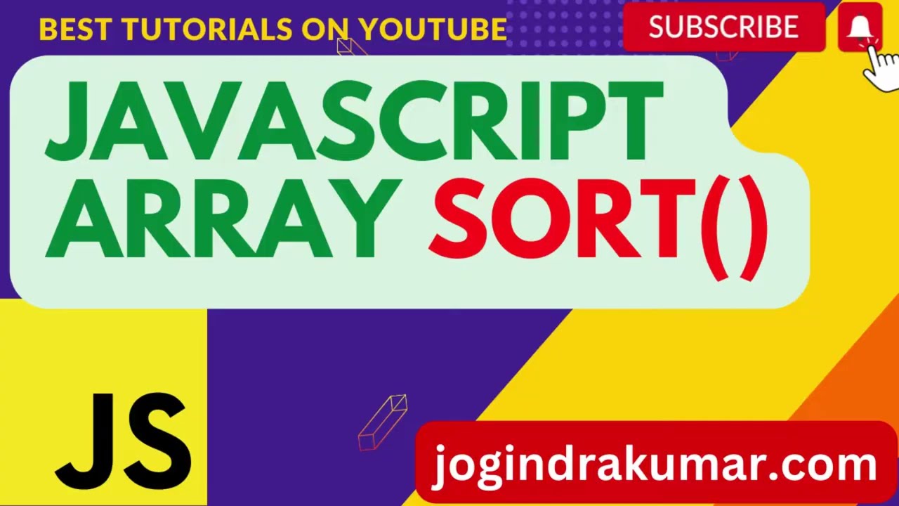 sort Array Method | JavaScript Tutorial #html #css #javascript #array #method #sorts #by #alphabet