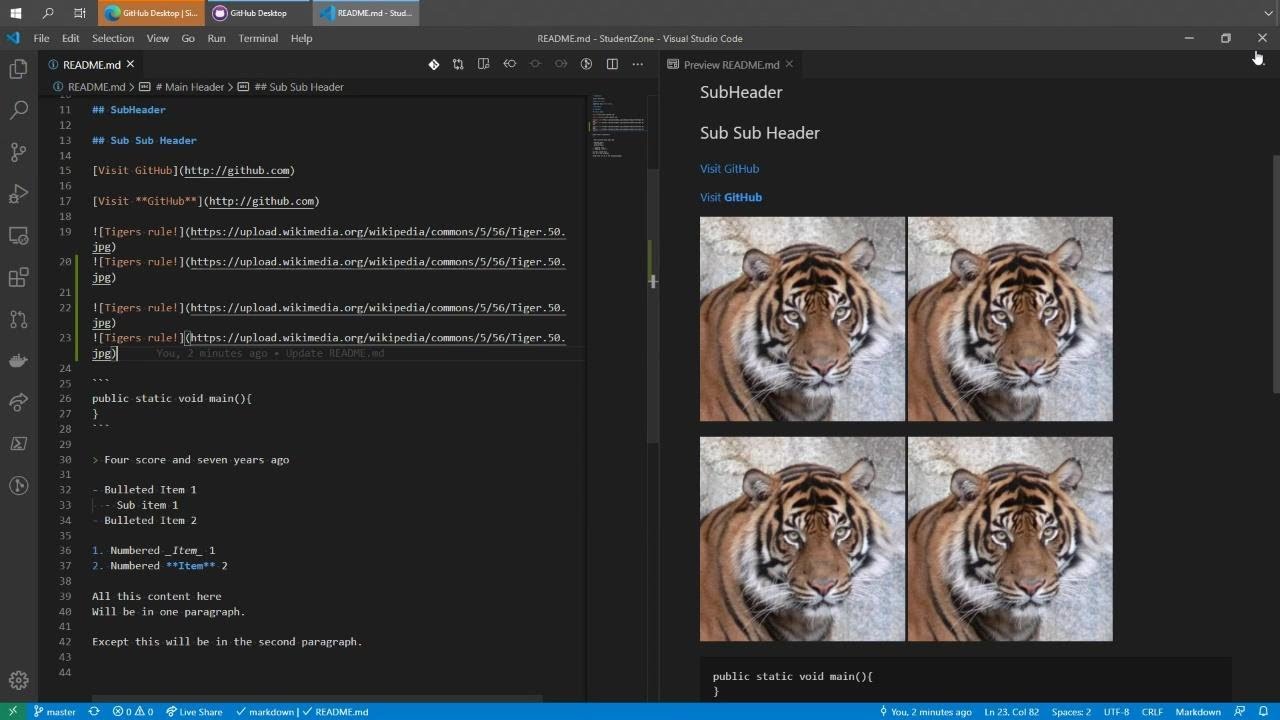 Introduction to GitHub for Student Developers | COM203