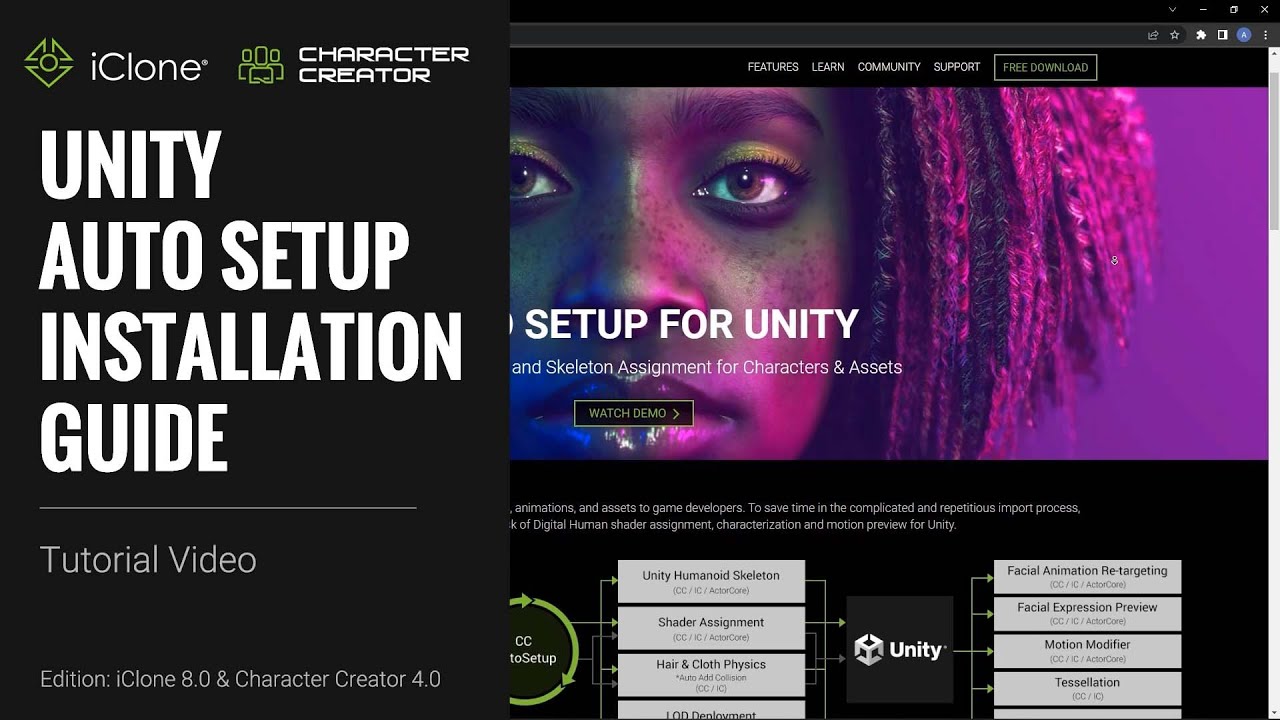 motion platform - unity installation tutorial video
