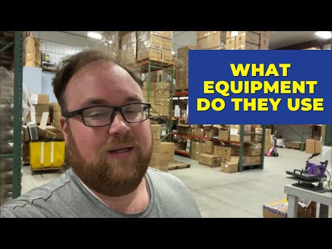 Heat Transfer Warehouse tour and what print shop equipment they have - rhinestone, Canon, and Epson.