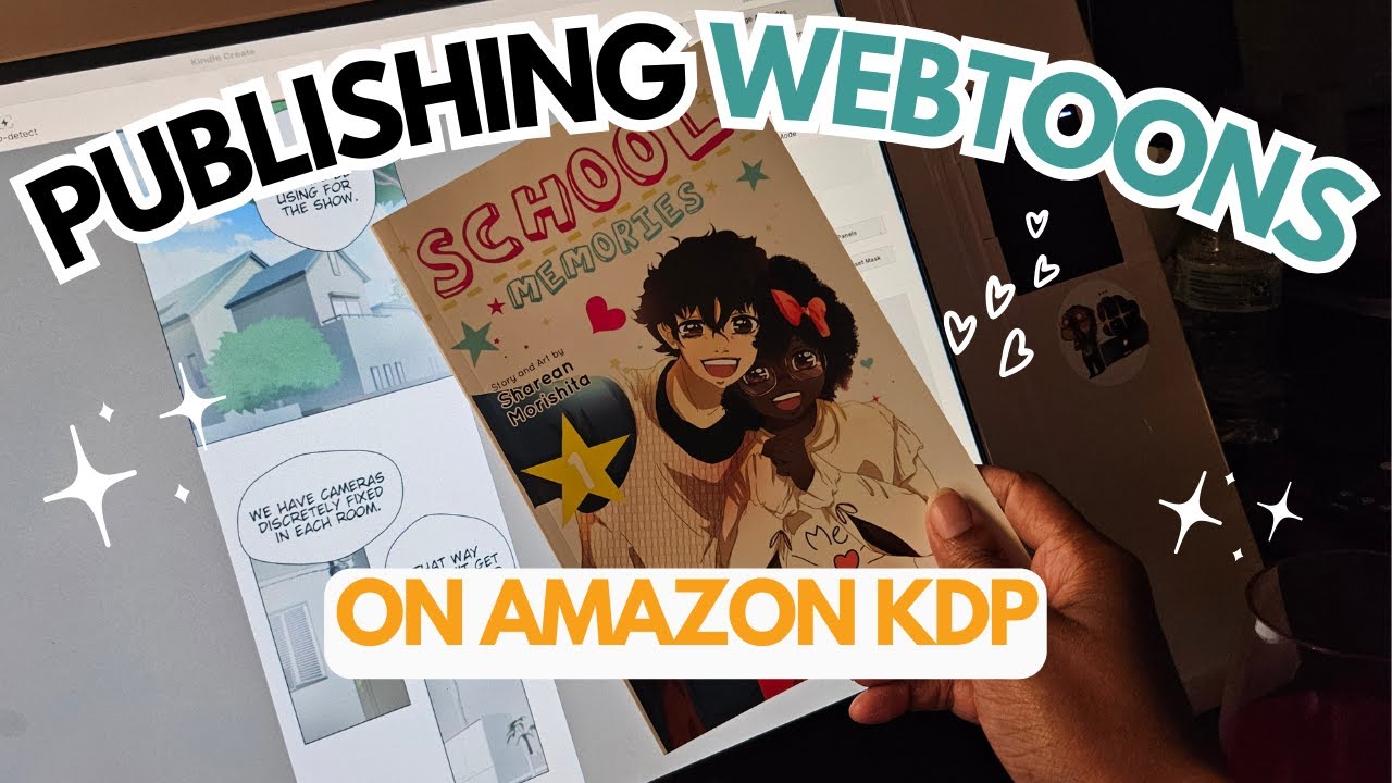 Making $800 with my WEBTOON on Amazon || HOW to PUBLISH a Webtoon on KDP