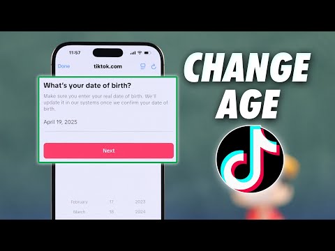 How To Change Your Age On TikTok 2025!