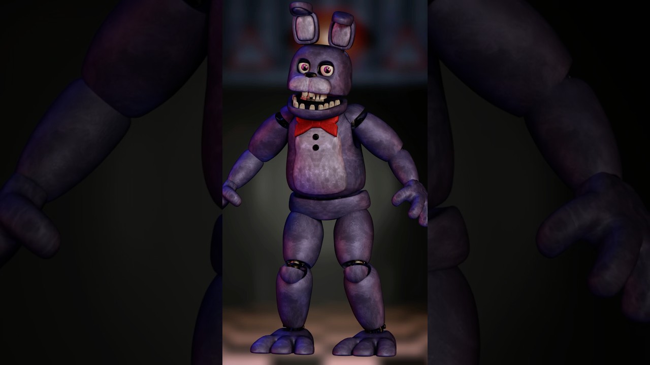 Unwithered Animatronics! #fnaf #fnaf2 #unwithered #blender