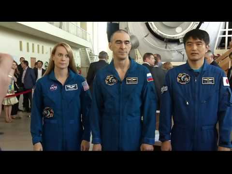 Next Space Station Crew Trains Near Moscow