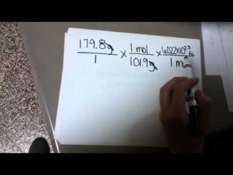 How To; convert grams to formula units