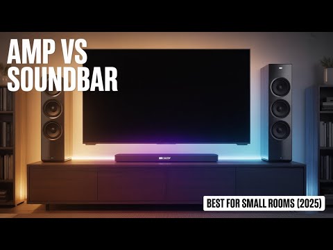 Small Room Showdown: Dolby Atmos Amp vs Soundbar (2025)