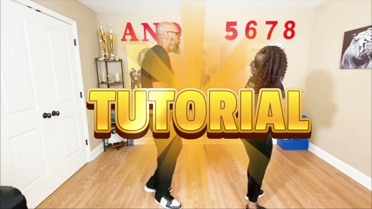Tutorial:  Steppin out Line Dance - G.E.D. - Get Everybody Dancing! #linedance