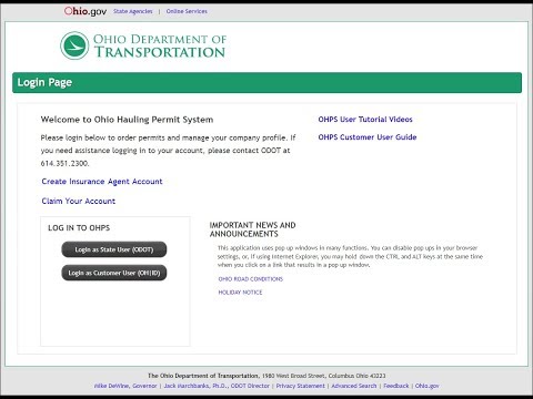 OHPS Navigate Insurance Portal Tutorial Video